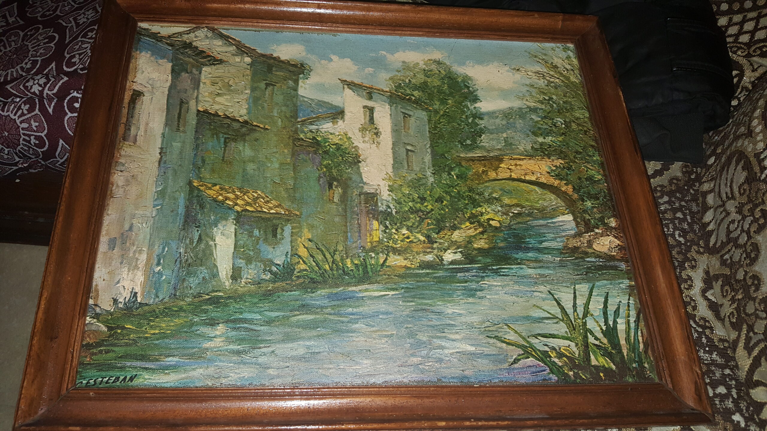 Peinture Tableau, Pastel: G.esteban