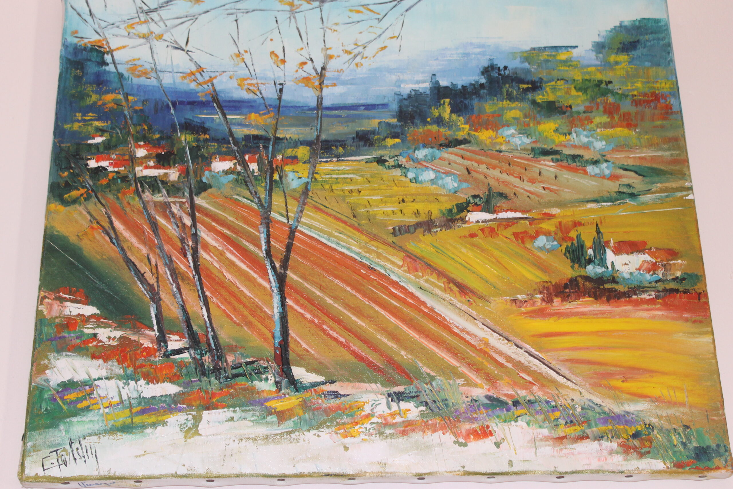 Peinture Tableau, Pastel: 2 Tableaux