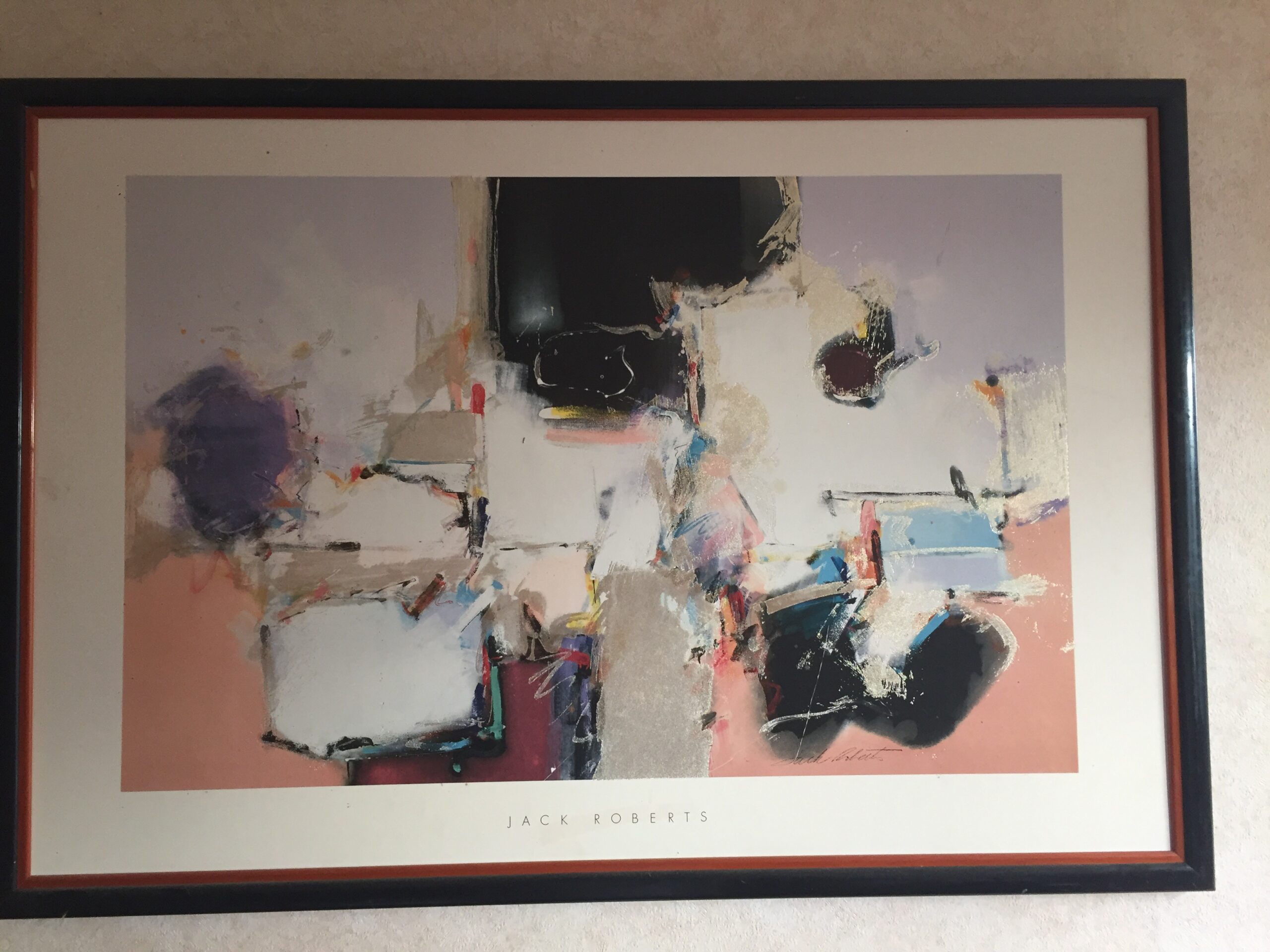 Lithographie Jack ROBERTS - France Estimations